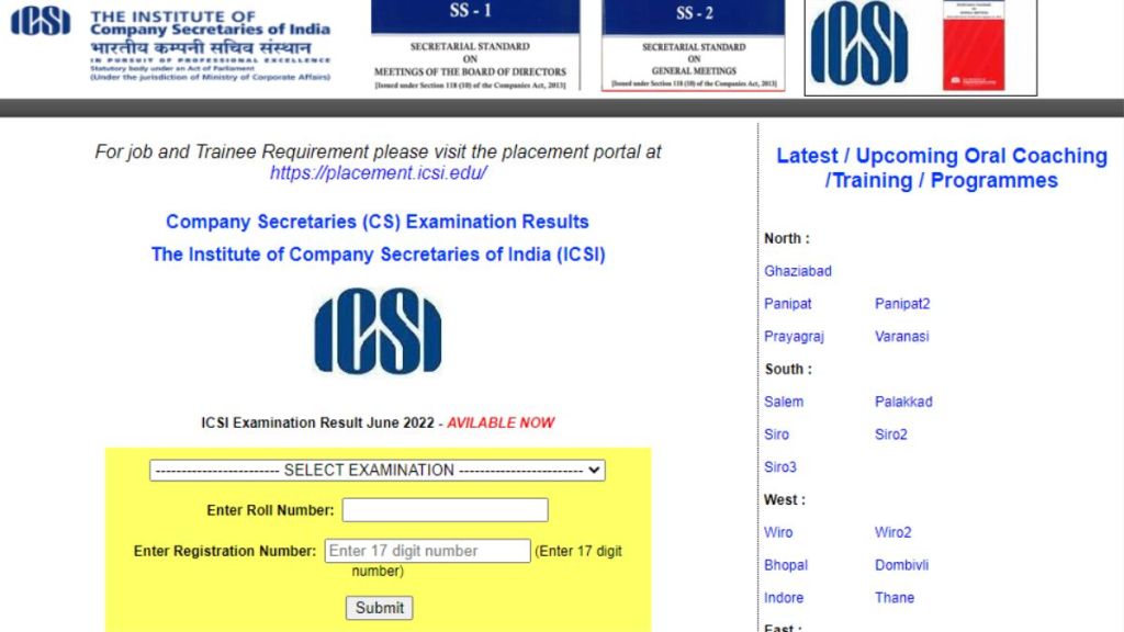 ICSI CS result 2022 out for professional course at icsi.edu: Nikita ...