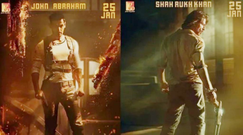 Shah Rukh Khan reveals John Abraham’s look from Pathaan: ‘He’s tough and plays it rough ...