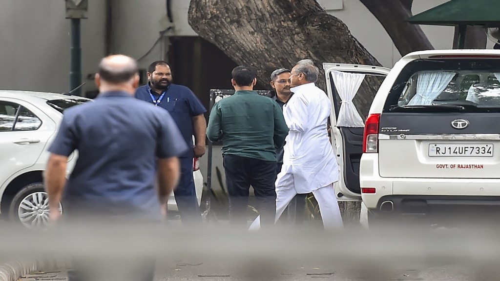 Rajasthan political crisis: Uncertainty clouds Congress election, CM Gehlot likely to meet Sonia ...