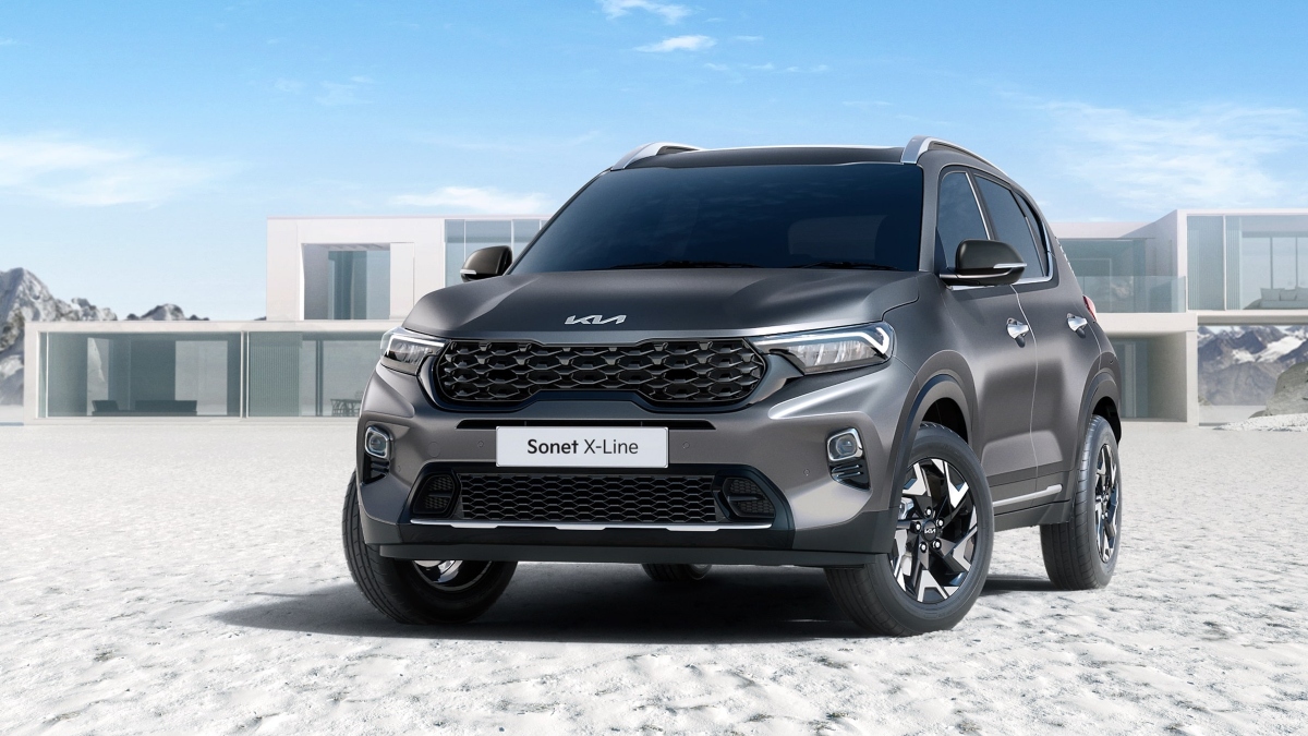 2022 Kia Sonet X Line launched: Priced from Rs 13.39 lakh - Car News ...