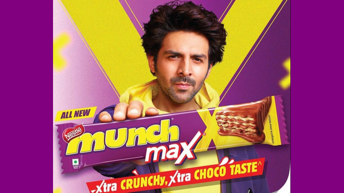 Nestle’s Munch Max ropes in Kartik Aaryan as brand ambassador | The ...