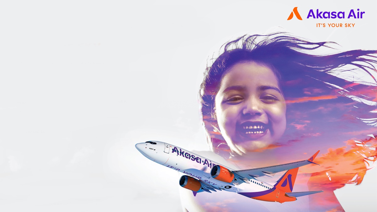 Akasa Air launches new marketing campaign ‘it’s your sky’ | The ...