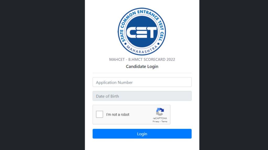 MAH CET 2022: BHMCT score card released at cetcell.mahacet.org, check ...