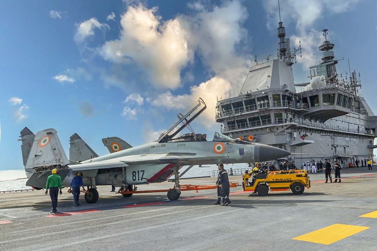 INS Vikrant: These photos of the aircraft carrier will fill your heart ...