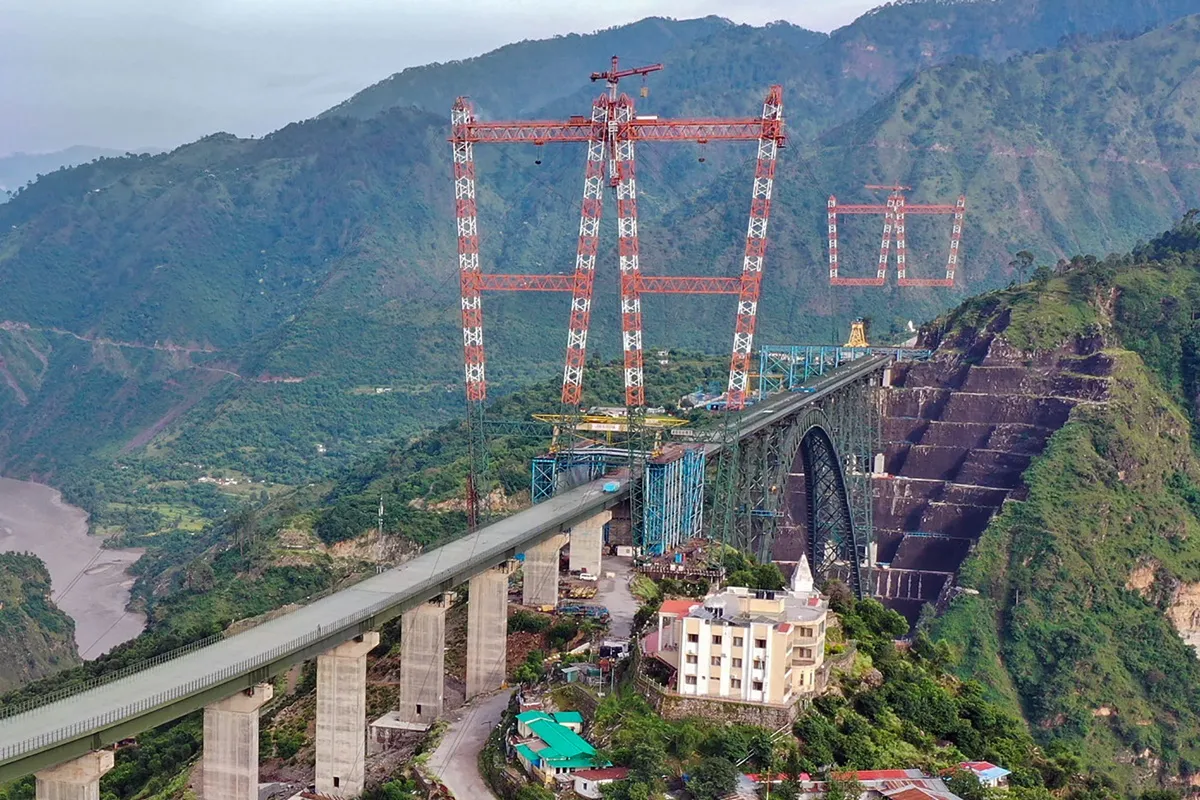 Breathtaking! Drone images show stunning view of world’s highest single ...