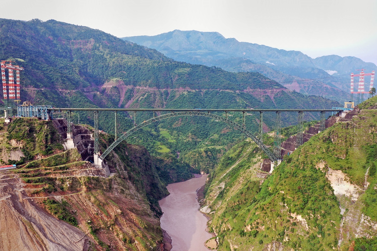 Breathtaking! Drone images show stunning view of world’s highest single ...