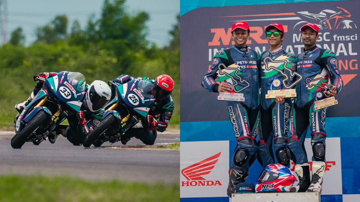 Petronas TVS Racing wins big at the fourth round of INMRC 2022 - motor ...