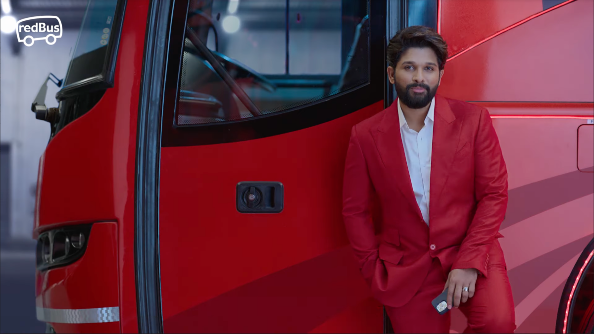Allu Arjun featured in the new redBus campaign ‘Apno ko, sapno ko ...