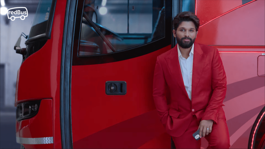 Allu Arjun featured in the new redBus campaign ‘Apno ko, sapno ko ...