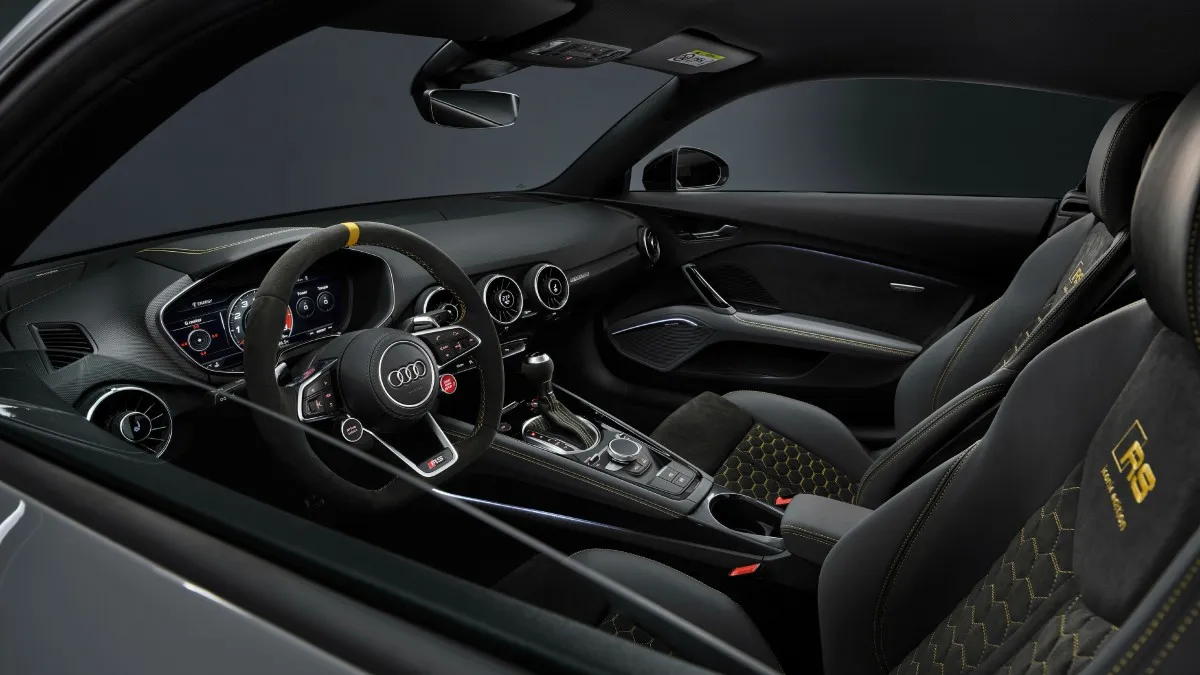 Audi TT RS coupe iconic edition celebrates five-cylinder high ...