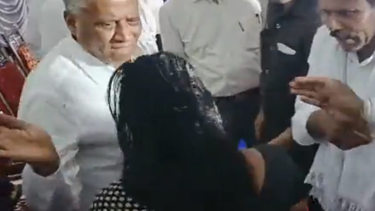 Viral video shows Karnataka minister slapping a woman in Gundlupet ...