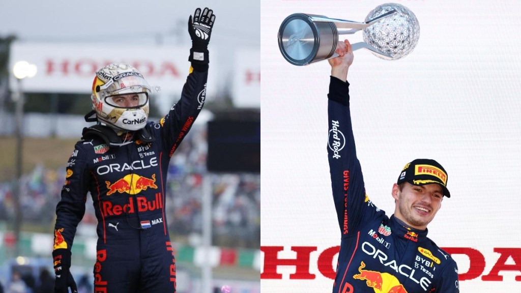 Max Verstappen wins rain-hit Japanese GP, crowned world champion amid last-lap drama - motor ...
