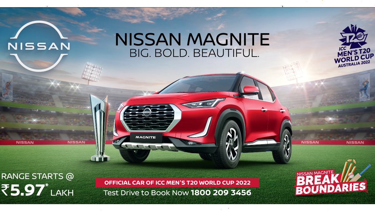 Nissan Magnite named as the official car of ICC Men’s T20 World Cup ...