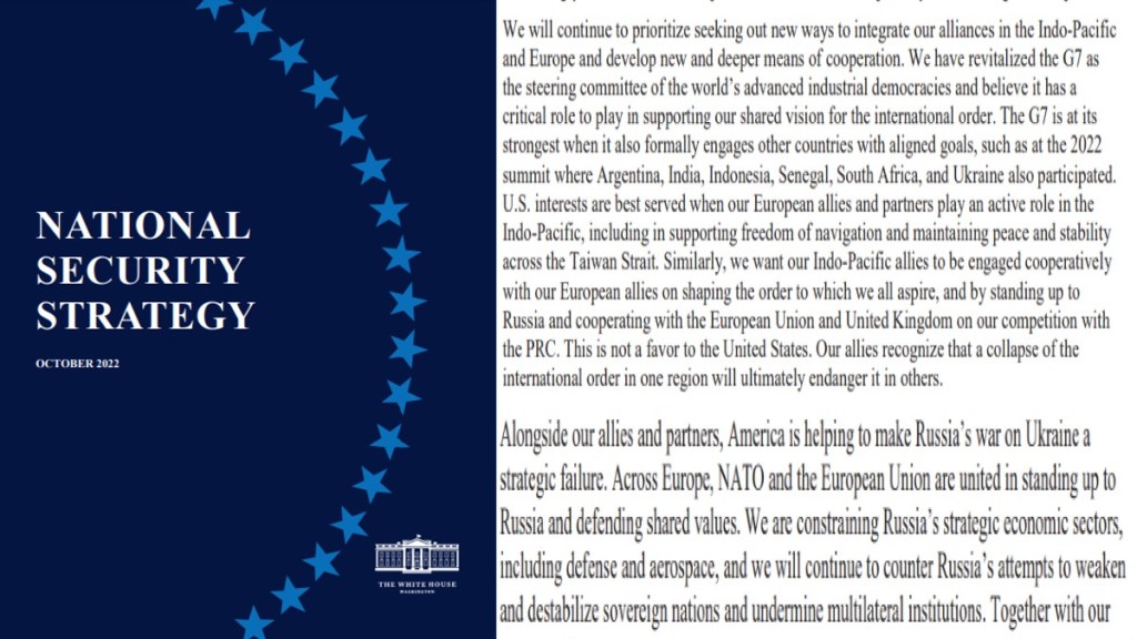 US Security report says India an `ally’, China `competitor and Russia ...