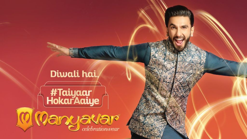 Manyavar launches its #TaiyaarHokarAaiye campaign featuring Ranveer ...