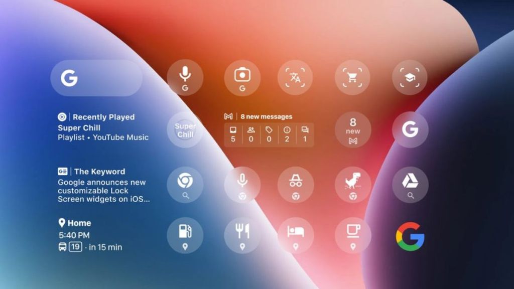 Google lock screen widgets now officially available for all iOS 16 ...