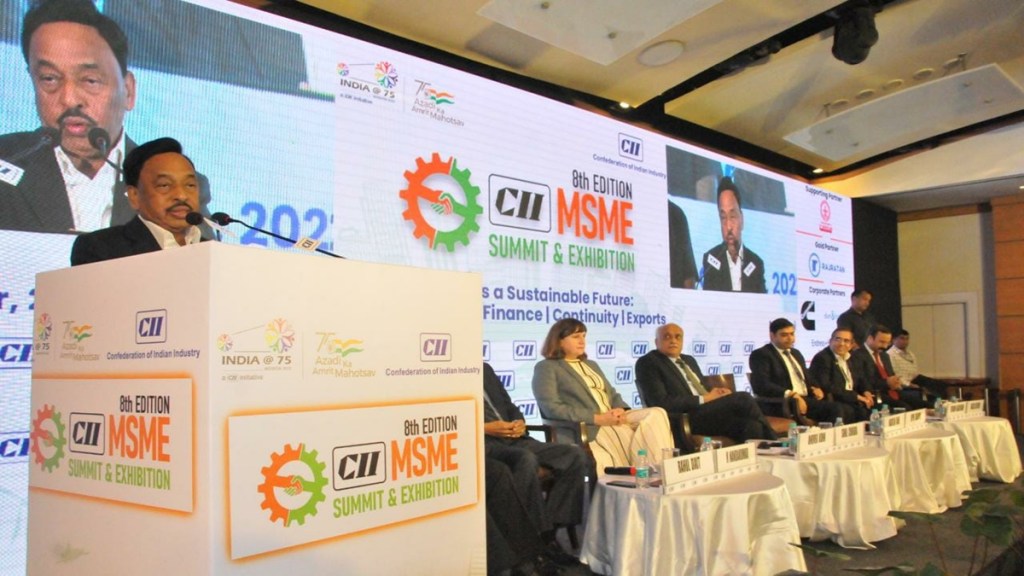 MSME Minister Rane calls for increase in MSME production and exports - SME News | The Financial ...