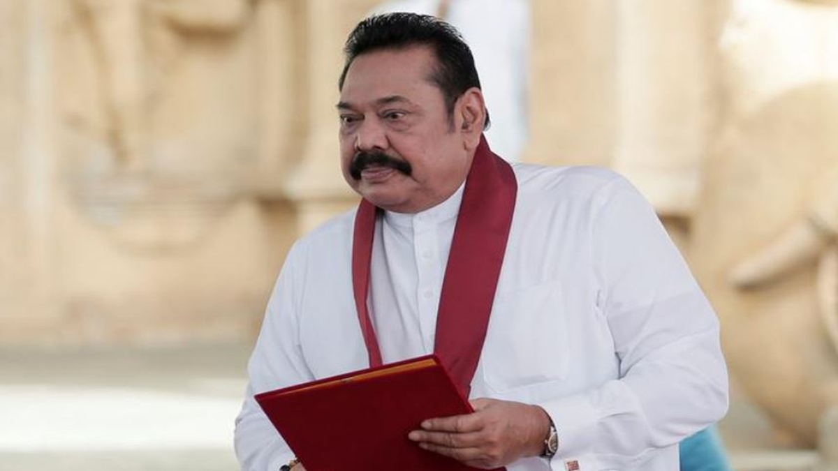 Lanka’s ex-PM Mahinda Rajapaksa addresses first public meeting since ...