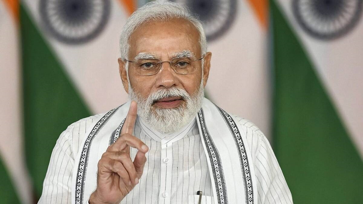 PM Narendra Modi lays foundation stones of various projects worth Rs ...