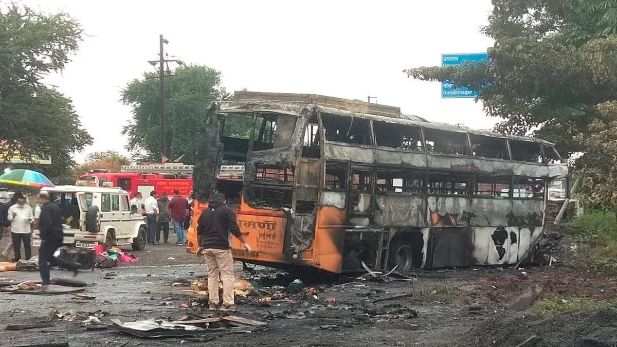 Nashik bus fire accident: At least 11 killed, 38 injured; PM Modi, CM ...