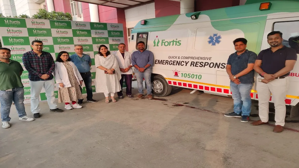 Fortis Hospital Noida launches 24/7 ambulance service for stroke ...
