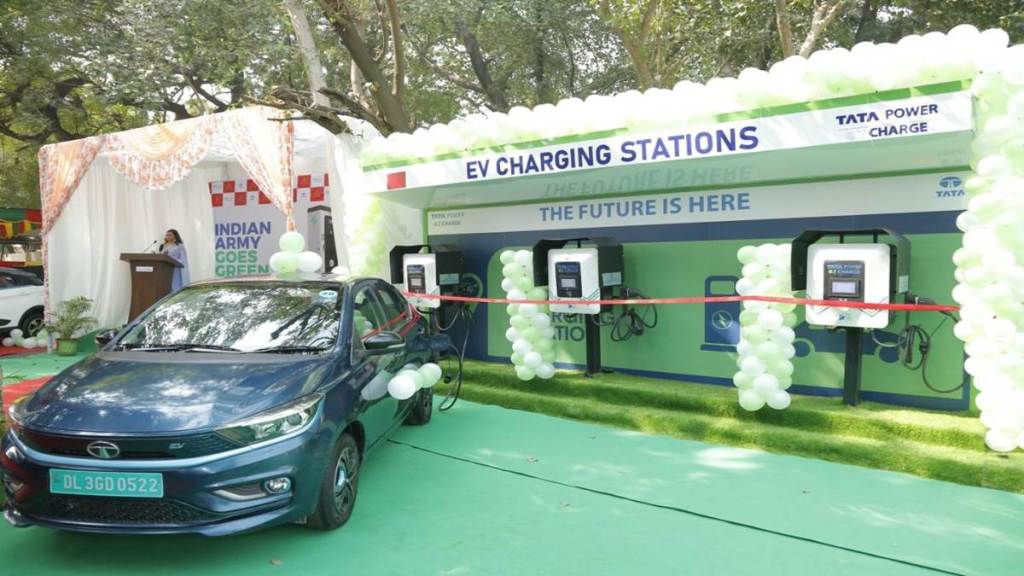 Tata Power to set up EV charging points at Delhi Cantt - Defence News | The Financial Express