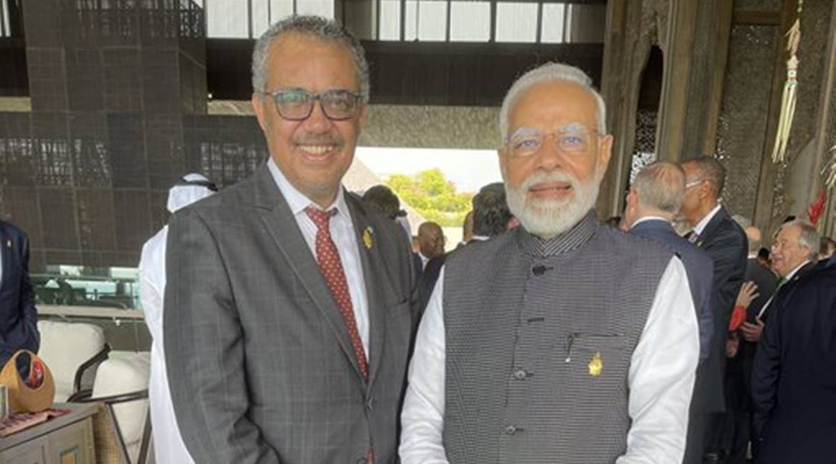 G20 Summit in Bali: WHO chief thanks PM Modi for collaboration in building global traditional ...