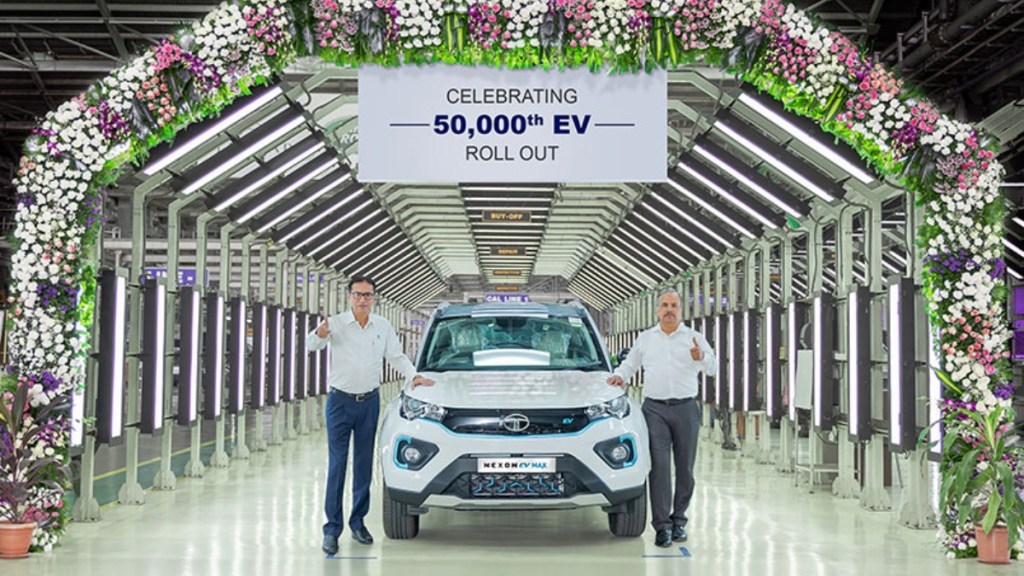 Tata Motors rolls out 50,000th EV in India from its Pune plant ...