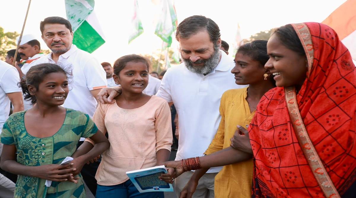 Bharat Jodo Yatra enters Day 63: Rahul Gandhi interacts with locals in Maharashtra - India News ...
