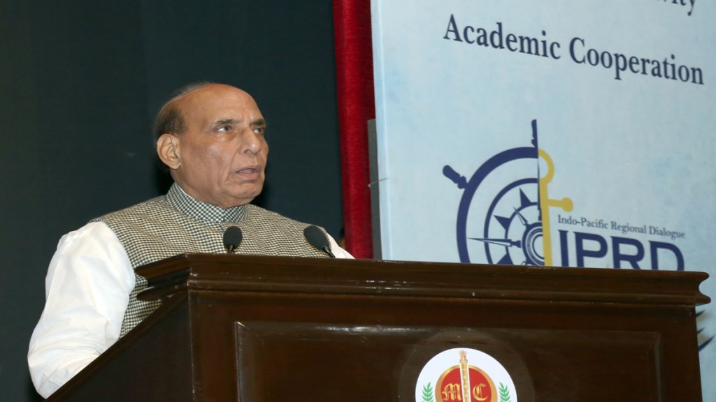 India stands for free and rules based Indo-Pacific: Rajnath Singh - Defence News | The Financial ...