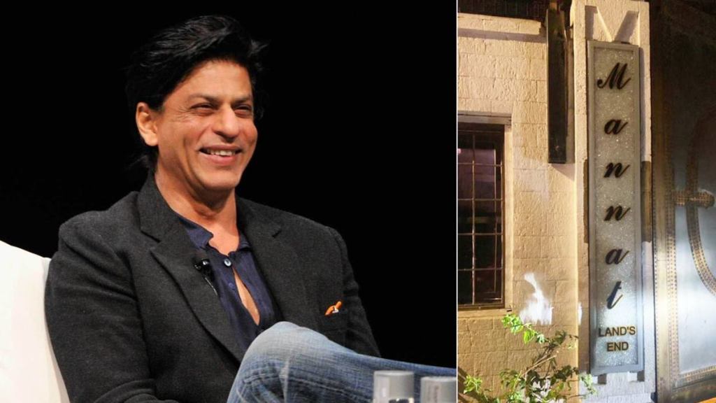 Fact-Check: Is the nameplate outside Shah Rukh Khan’s house diamond-studded? Know the truth ...
