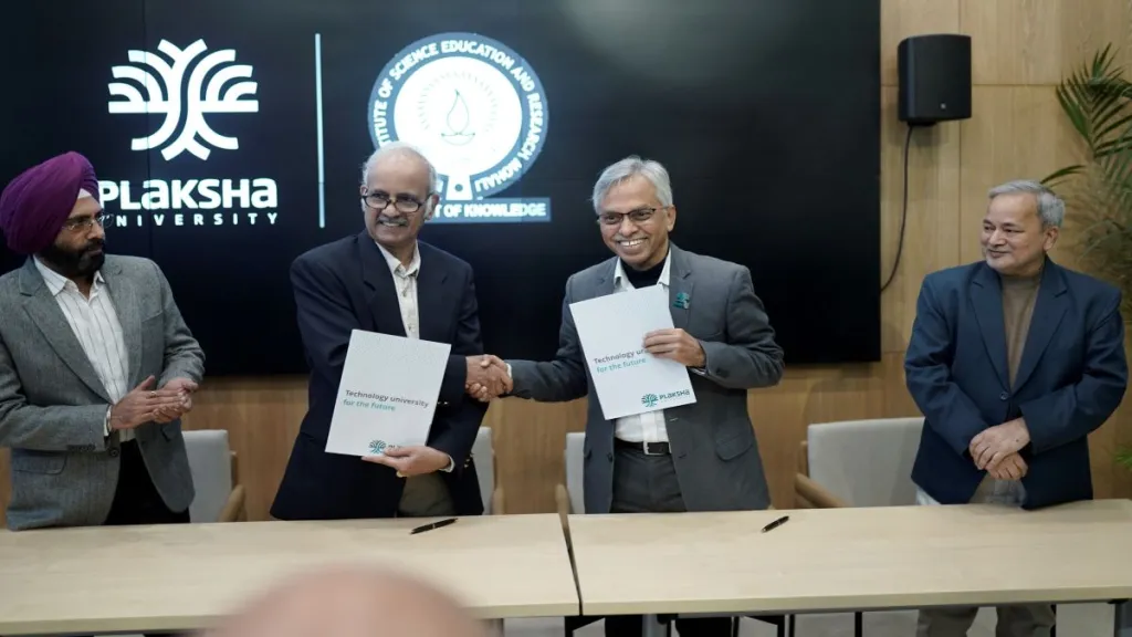 Plaksha University signs MoU with IISER Mohali to exchange information ...
