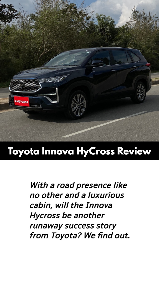Toyota Innova HyCross Review: The SRK of MPVs?