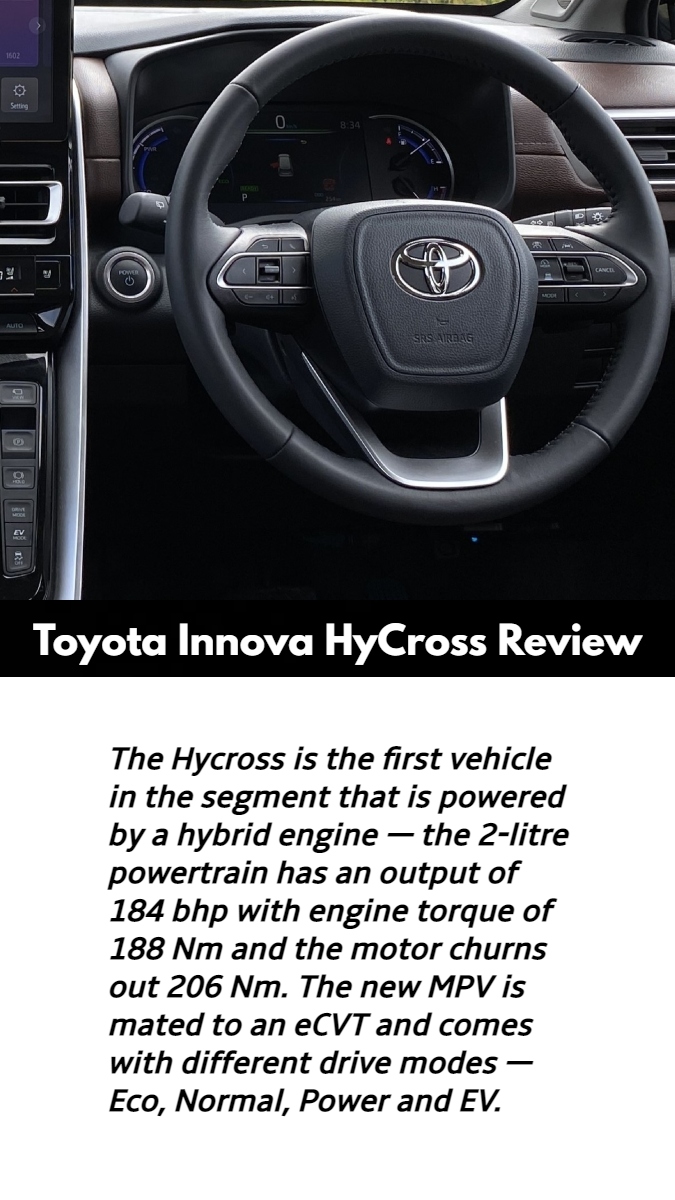 Toyota Innova HyCross Review: The SRK of MPVs?