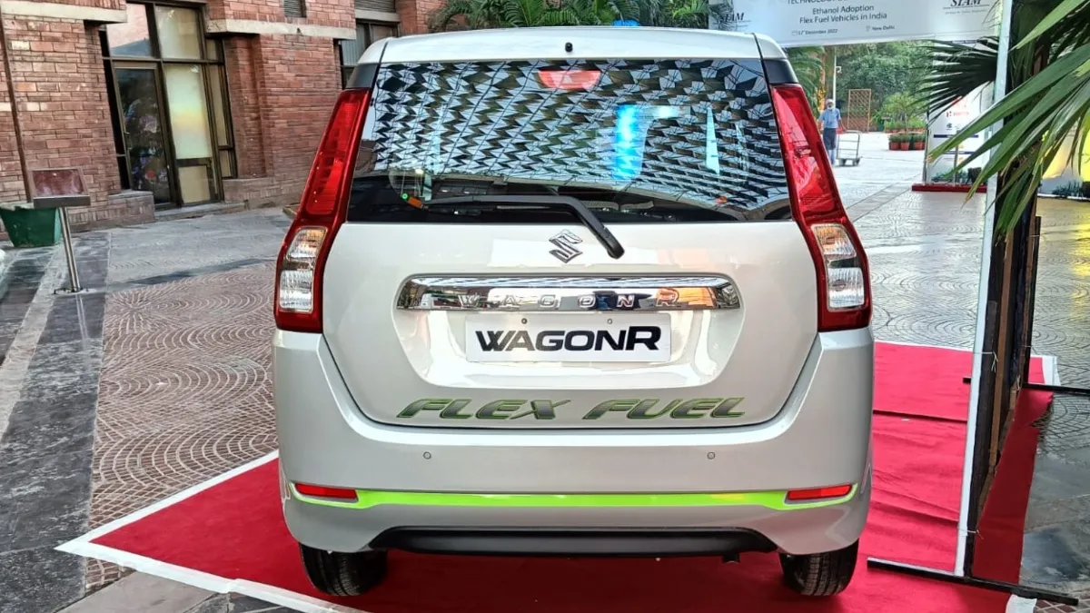 Maruti Suzuki WagonR flex-fuel car unveiled: India launch by 2025 - Car ...