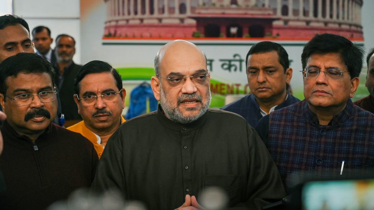 ‘Chinese funding’: Amit Shah on why Congress disrupted Lok Sabha today - India News | The ...