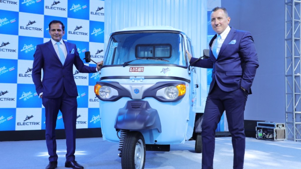Made-in-India Piaggio EV 3-wheelers to be exported to Philippines with ...