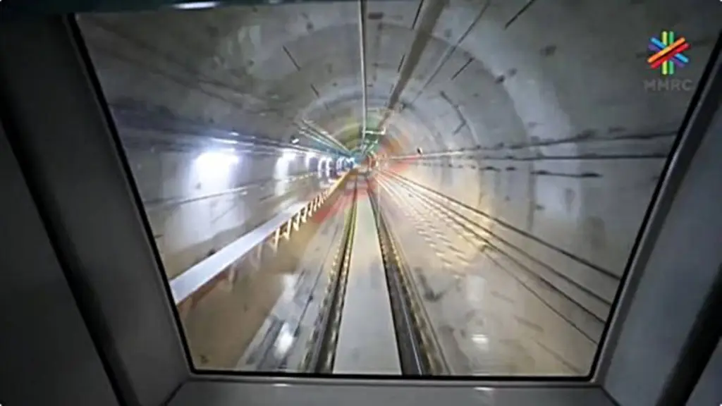 Dynamic and static trial run of Mumbai's Metro 3 Aqua Line completed ...