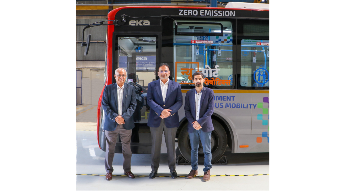 Eka Mobility, NuPort Robotics introduce electric bus with Level 2 ...
