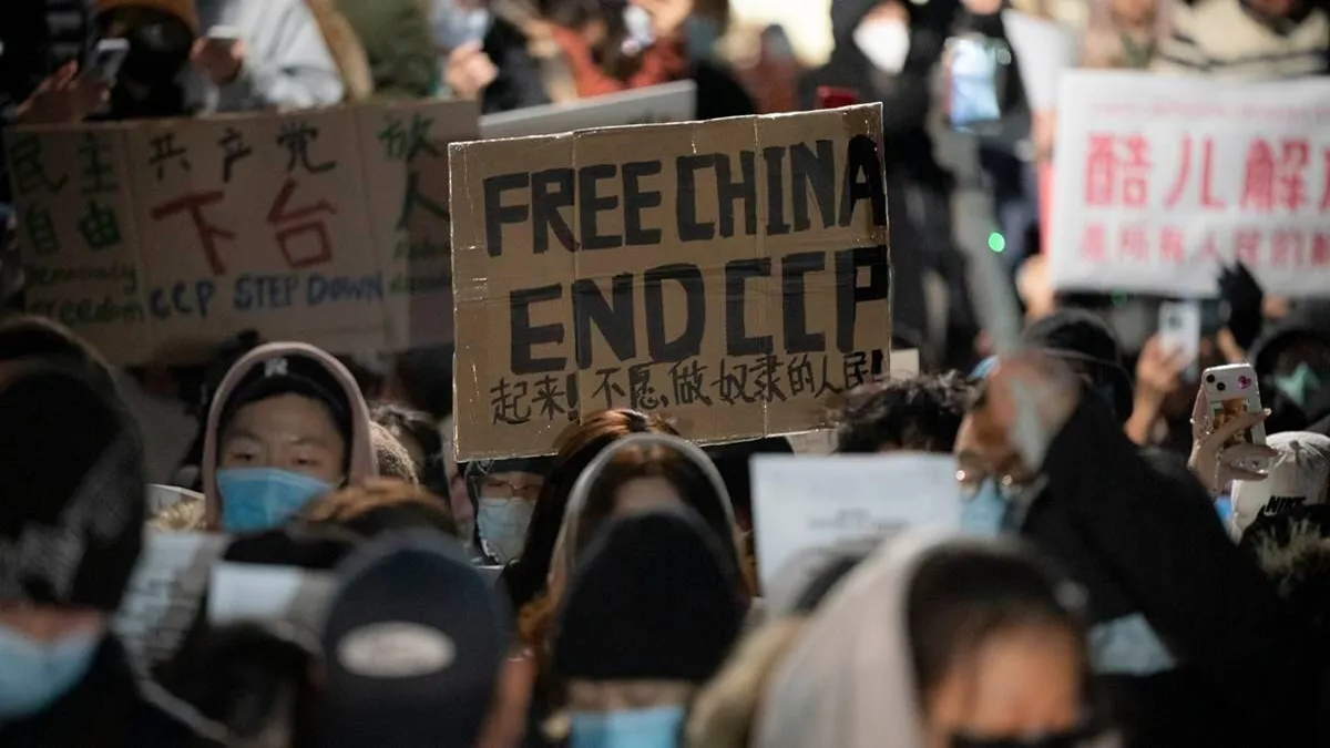 Hong Kong divided over China’s COVID-19 protests - World News | The ...