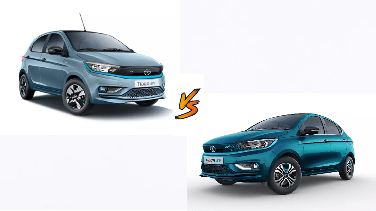 Tata Tiago EV vs Tata Tigor EV: Hatchback vs sedan - Electric Vehicles ...