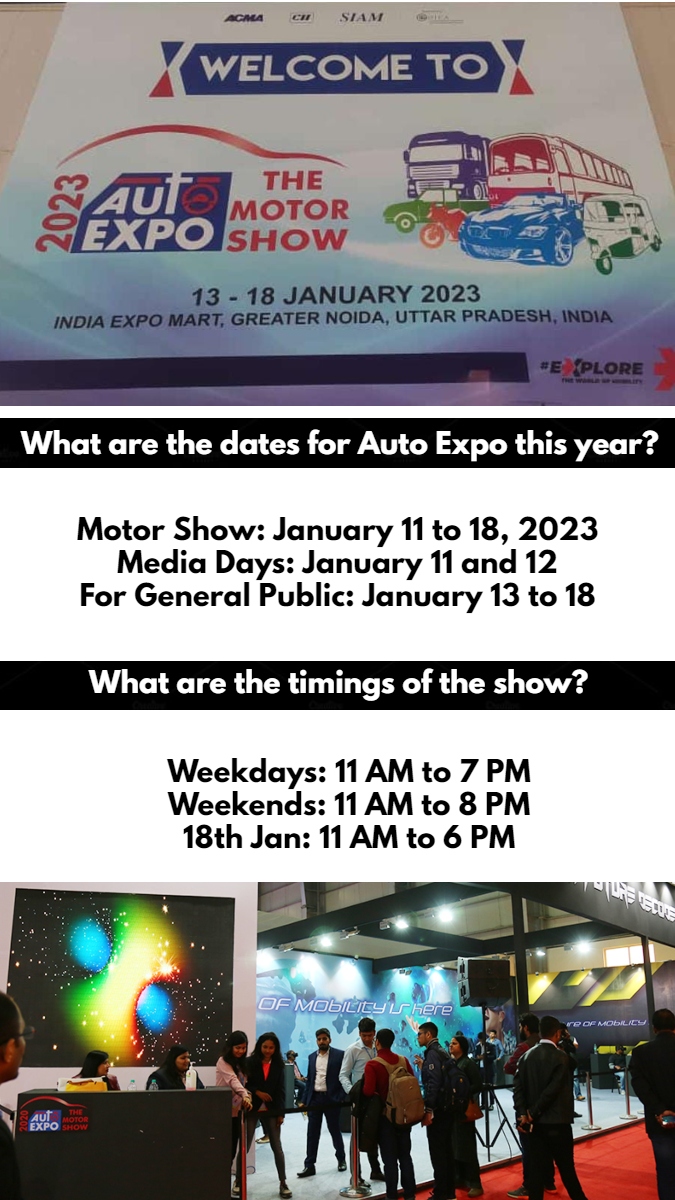 Auto Expo 2023: New launches, ticket prices & all you need to know! - auto News | The Financial ...