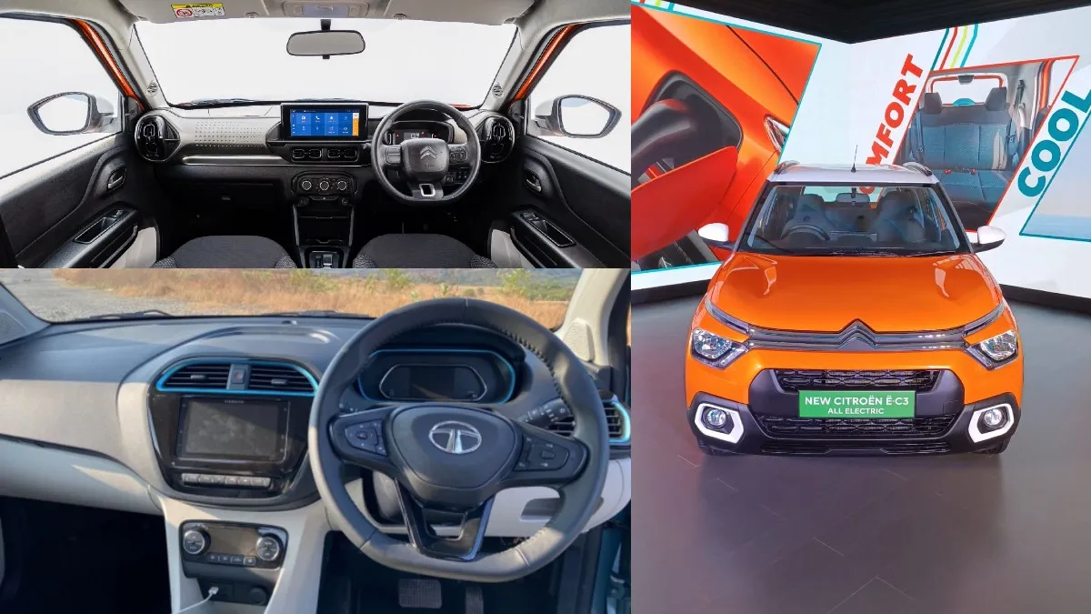 Citroen eC3 vs Tata Tiago EV : The budget EV of your choice - Car News ...
