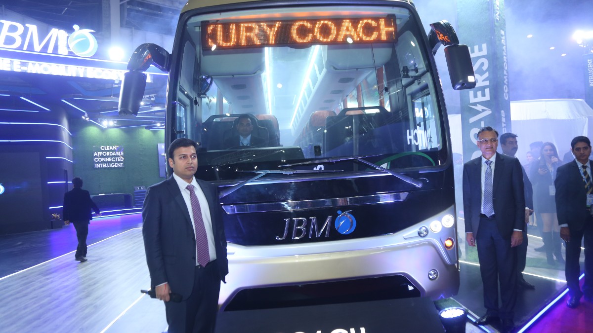 Auto Expo 2023: JBM Auto unveils new electric bus, claims over 1,000 ...