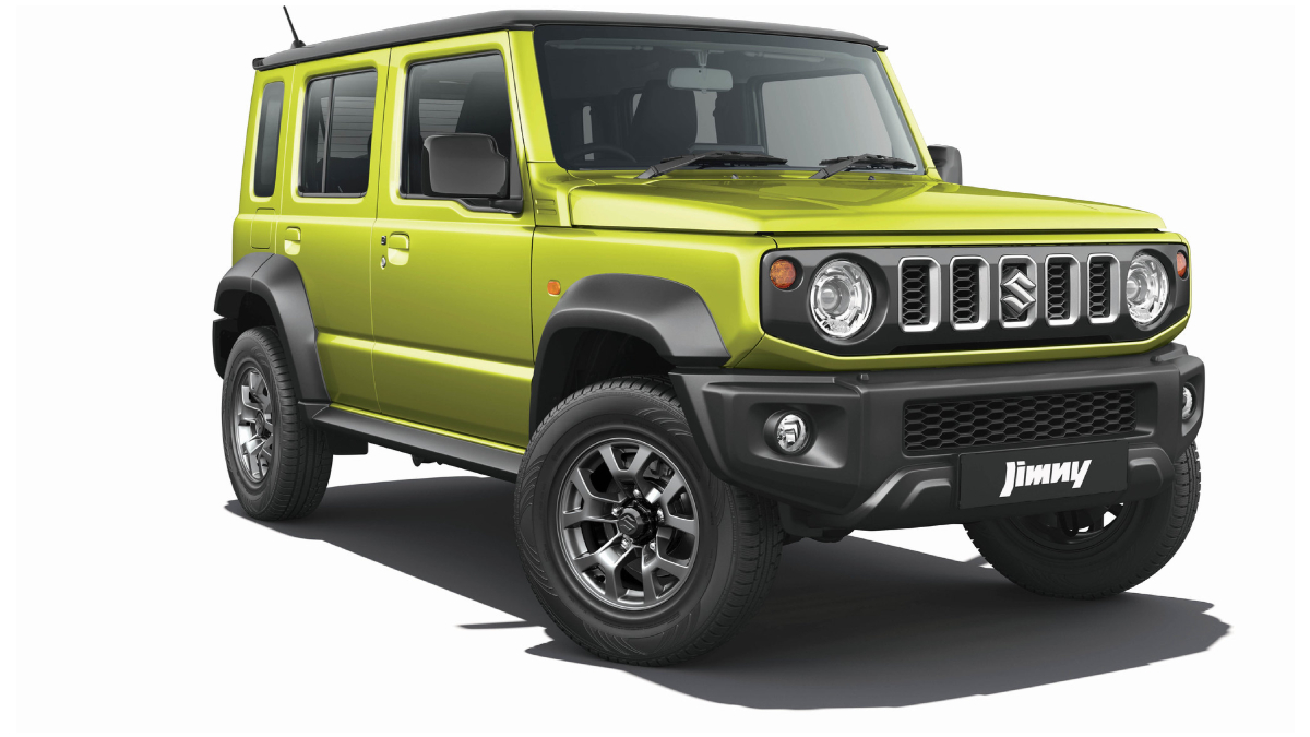Maruti Suzuki Jimny 5-door colours images: Seven shades to choose from ...