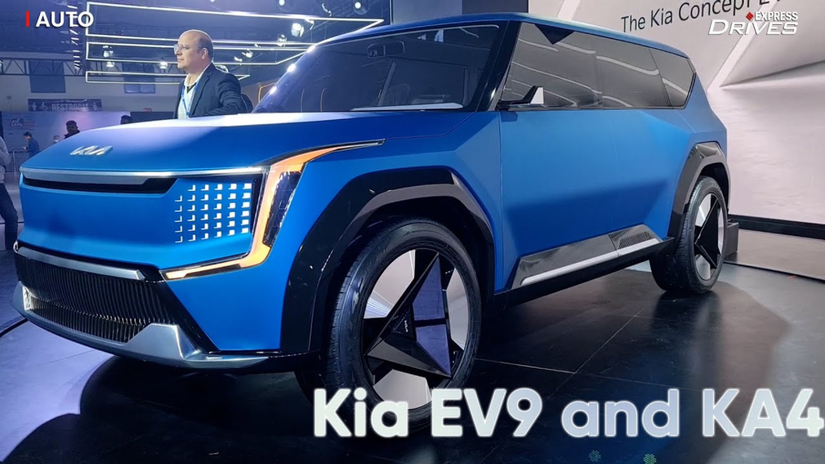Auto Expo 2023: Walkaround of Kia EV9 and KA4 at Auto Expo 2023 - Others News | The Financial ...