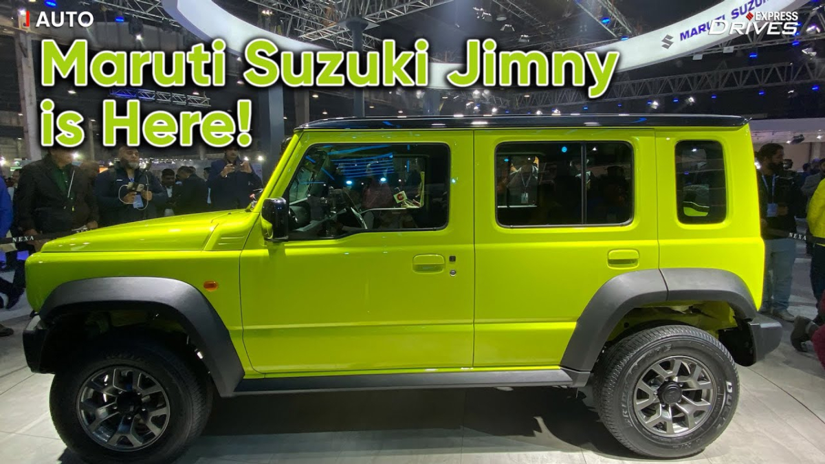 Auto Expo 2023: Maruti Suzuki Jimny 4×4 SUV detailed walkaround - Others News | The Financial ...