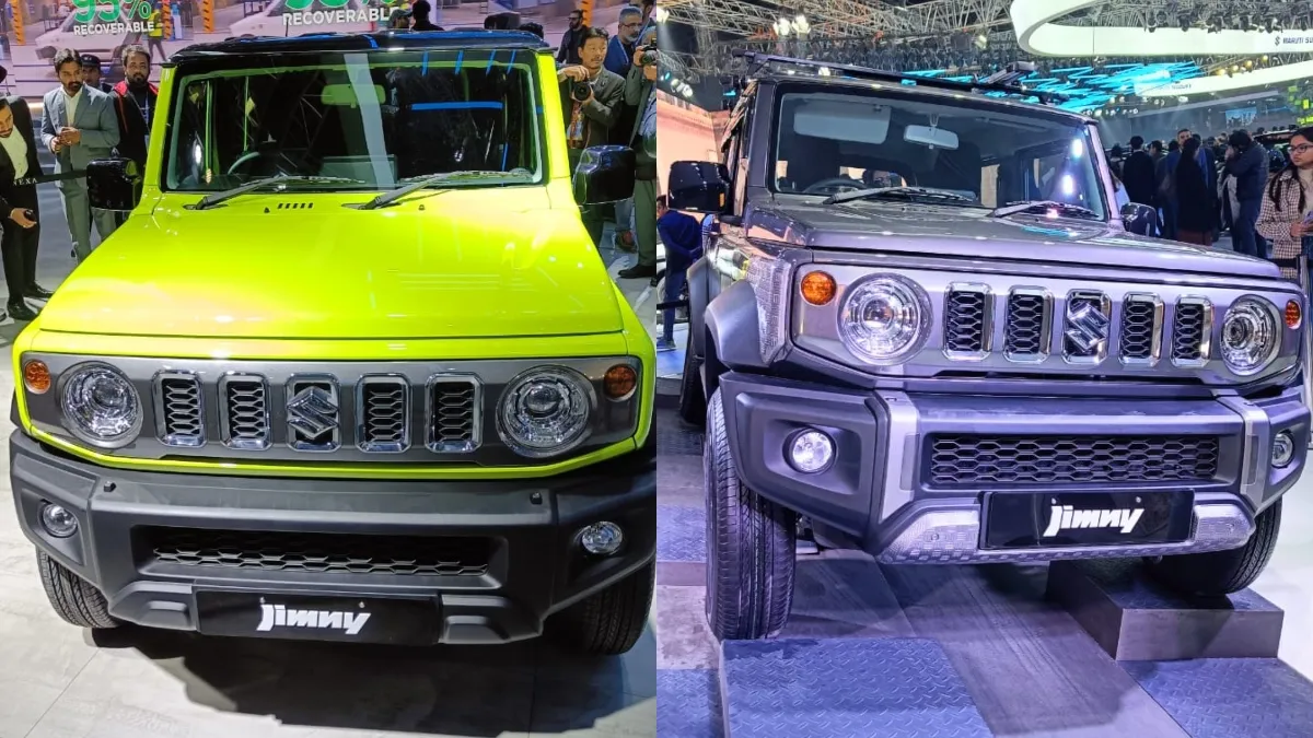 Maruti Suzuki Jimny 5-door colours images: Seven shades to choose from ...