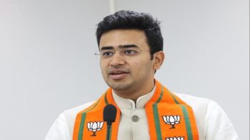 BJP MP Tejasvi Surya allegedly ‘opened emergency exit’ of IndiGo plane, apologises - India News ...