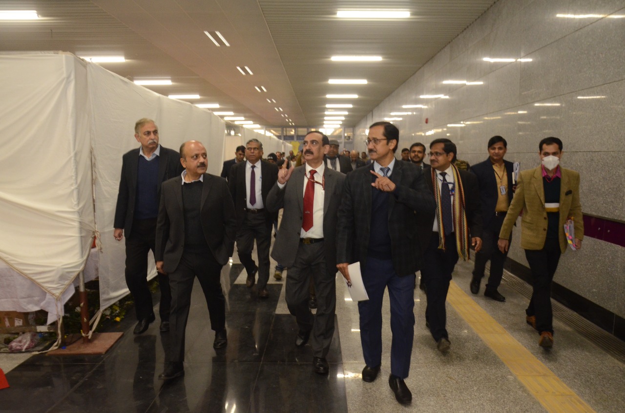 DMRC opens pedestrian subway from IGI Terminal 1 to domestic airport ...